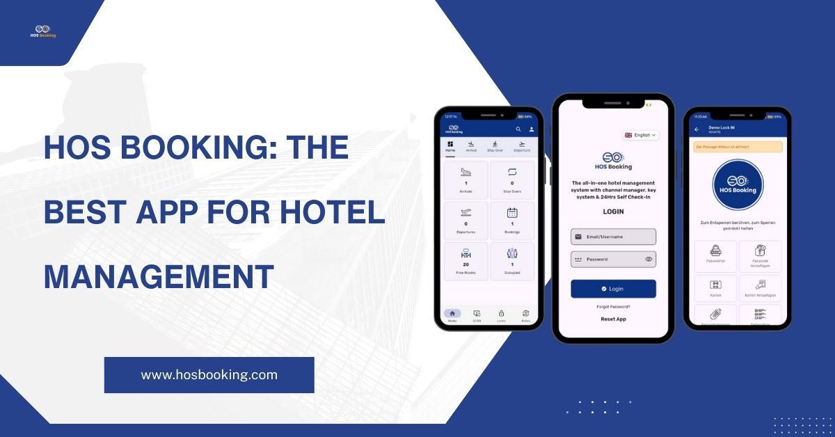 HOS Booking: Smart Hotel Management Solution App